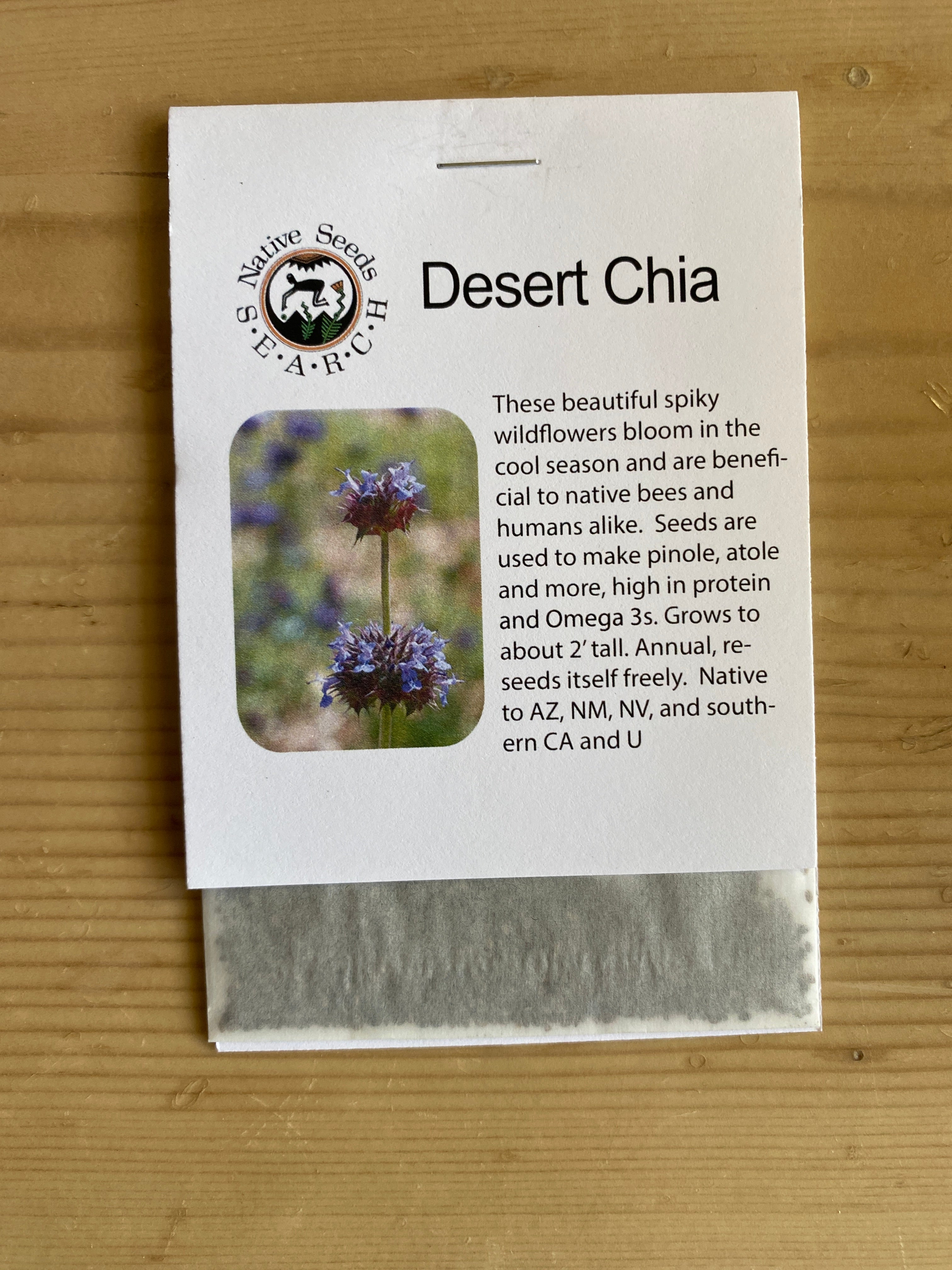 Desert Chia (Salvia columbariae) Seed | Spadefoot Nursery